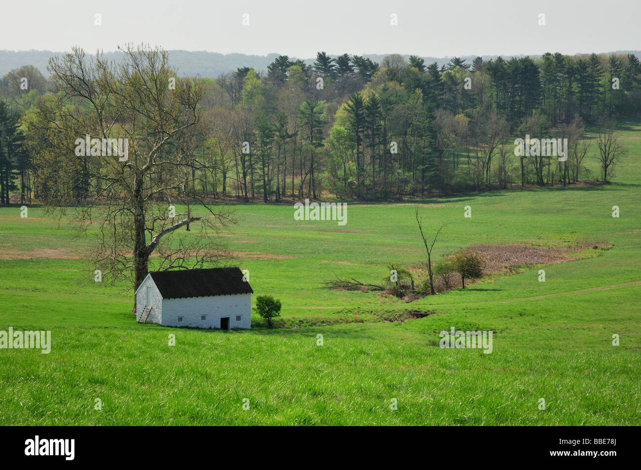 Part of the Grand Parade ground in Valley Forge National Historical ...