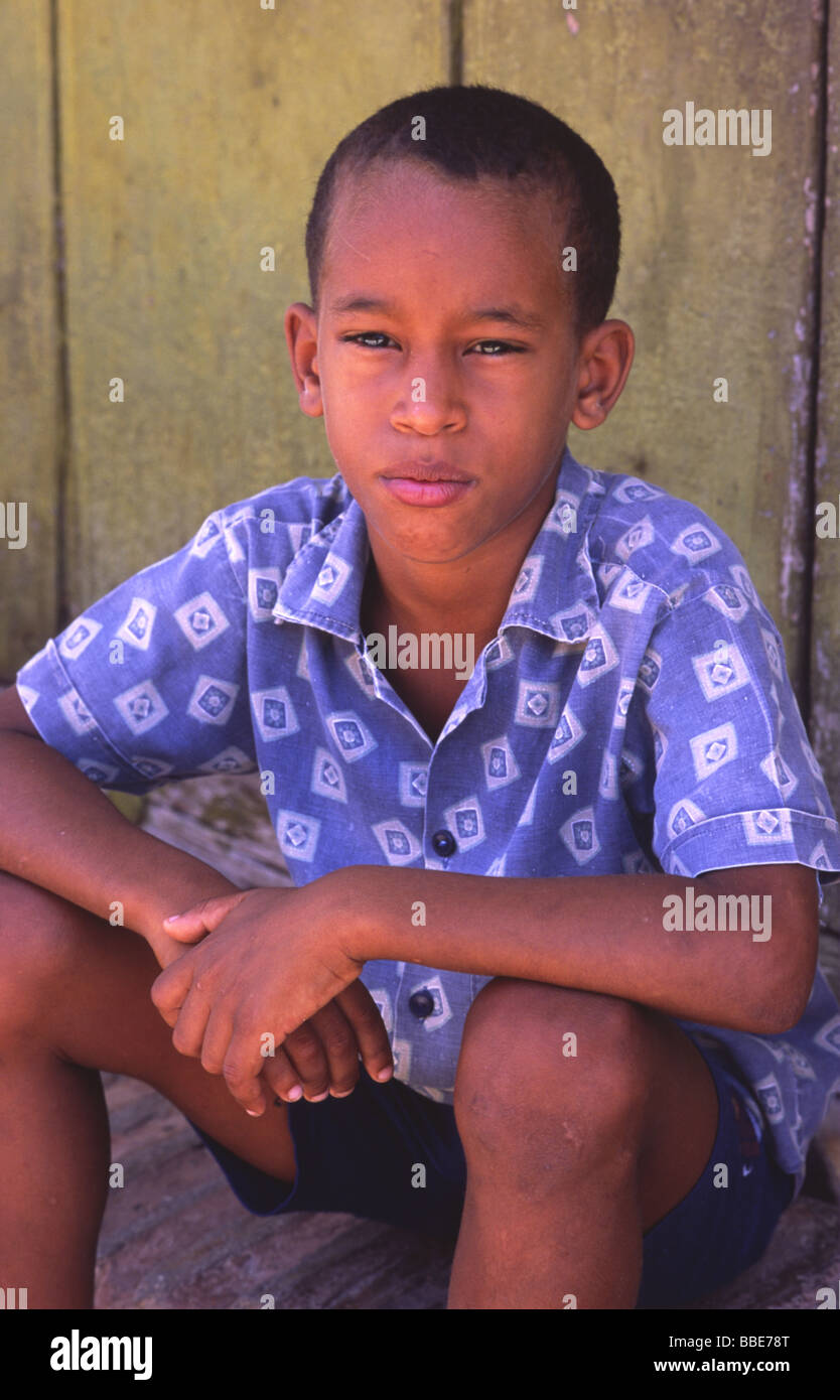 A young Cuban boy Stock Photo - Alamy
