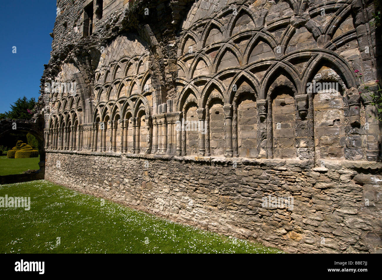Wenlock Priory Much Wenlock Shropshire England UK Stock Photo - Alamy