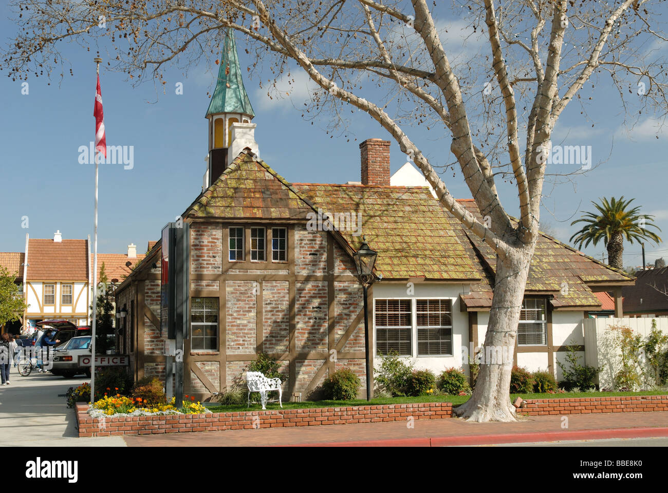 Danish buildings solvang california hi-res stock photography and images ...