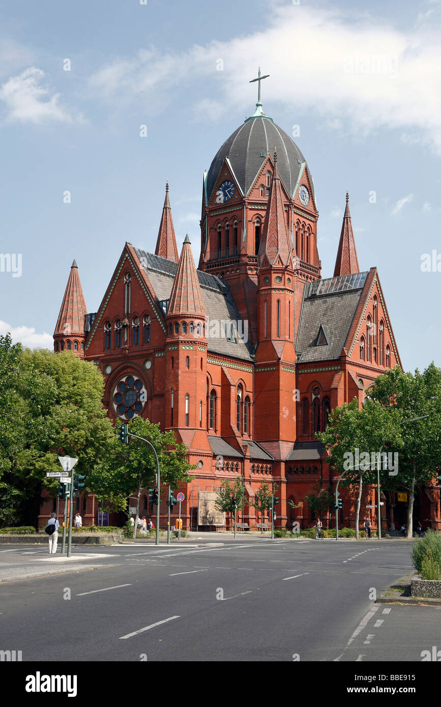 Heilig-Kreuz-Kirche, Holy Cross Church, in Berlin, Germany, Europe Stock Photo - Alamy