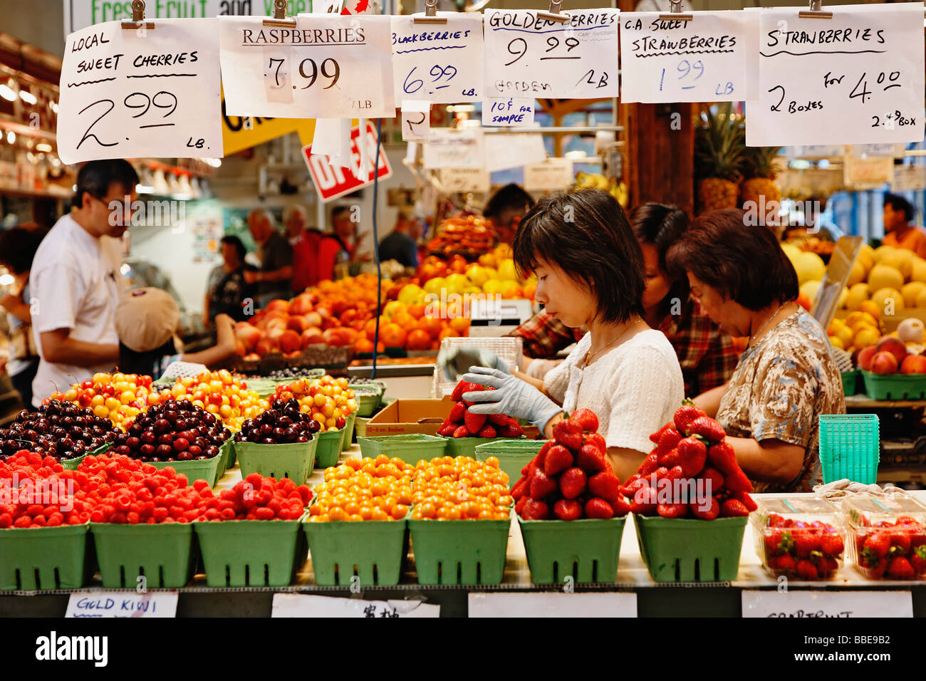 The Public market on Granville Island is best known for its vast ...