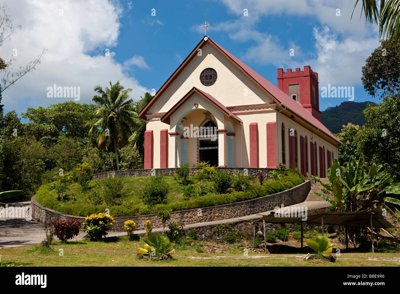 Anse boileau church hi-res stock photography and images - Alamy