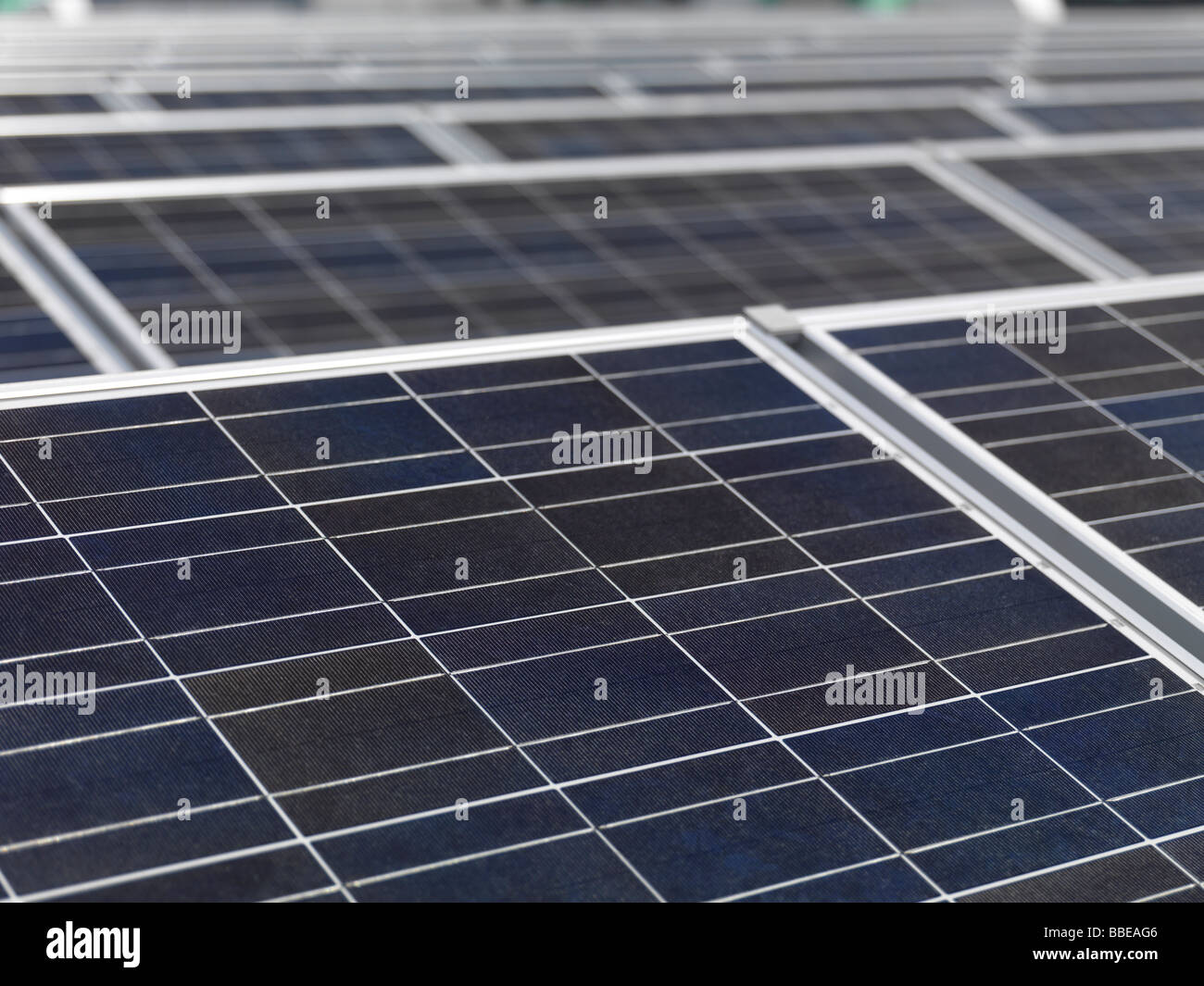 Polycrystalline solar panels close up Stock Photo - Alamy