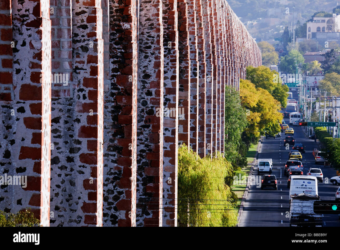Aqueduct, Queretaro, Mexico Stock Photo - Alamy