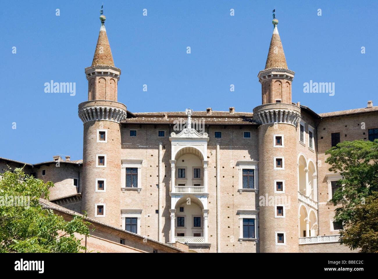 Ducal Palace Urbino Stock Photo - Alamy