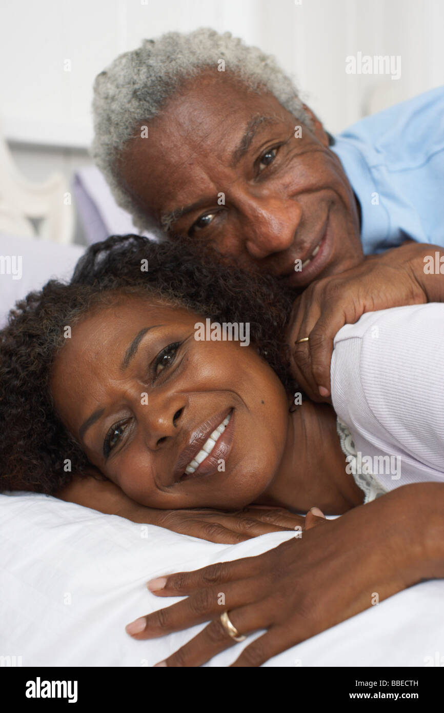 Couple in their sixties bed hi-res stock photography and images - Alamy