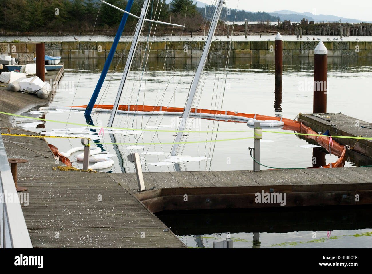 Salvage boat dock wreck hi-res stock photography and images - Alamy