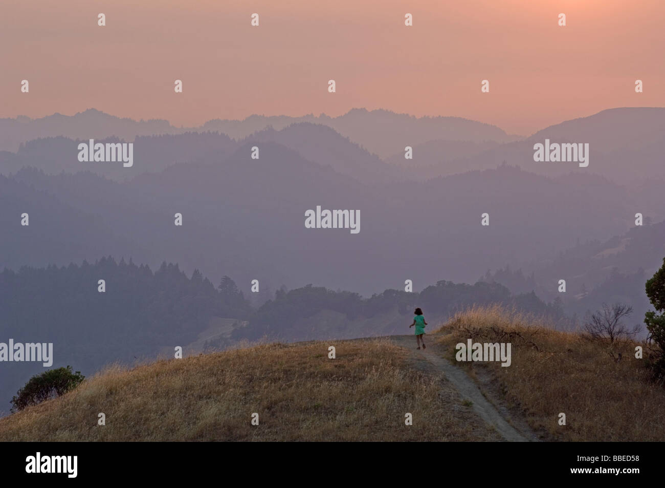 1 one person on path pathway hi-res stock photography and images - Alamy