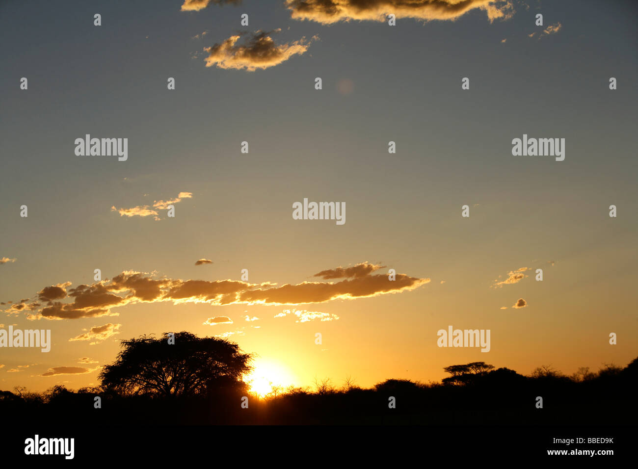 Beautiful namibian landscape sunset hi-res stock photography and images ...
