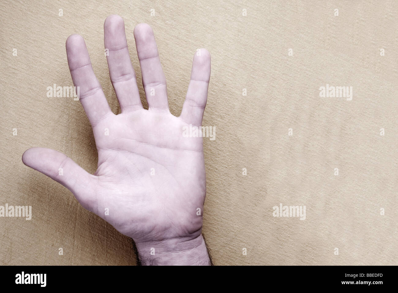 Male Open Hand Palm High Resolution Stock Photography and Images - Alamy