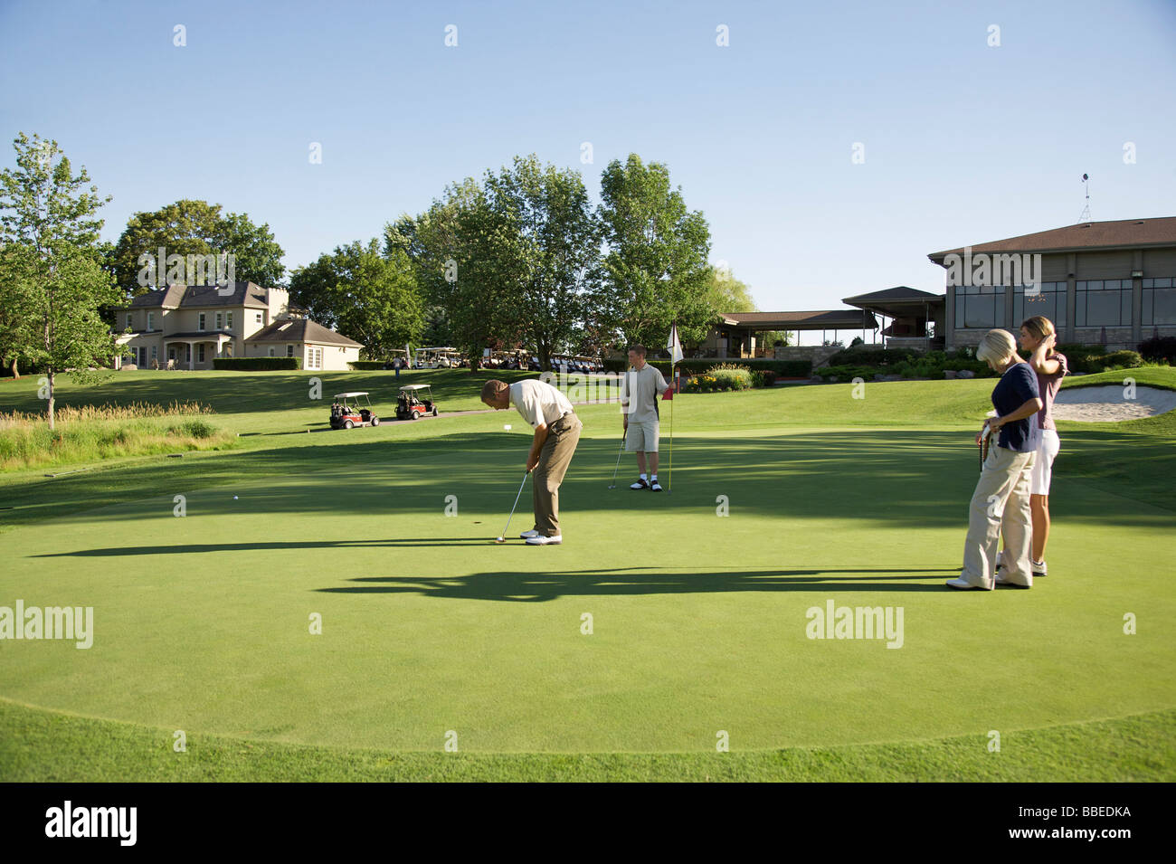 People Playing Golf, Burlington, Ontario, Canada Stock Photo - Alamy