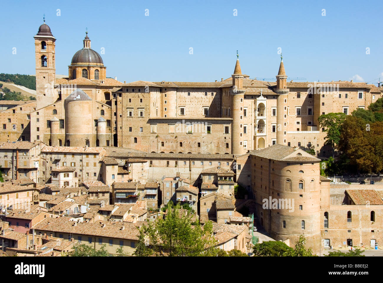 Ducal Palace Urbino Stock Photo - Alamy