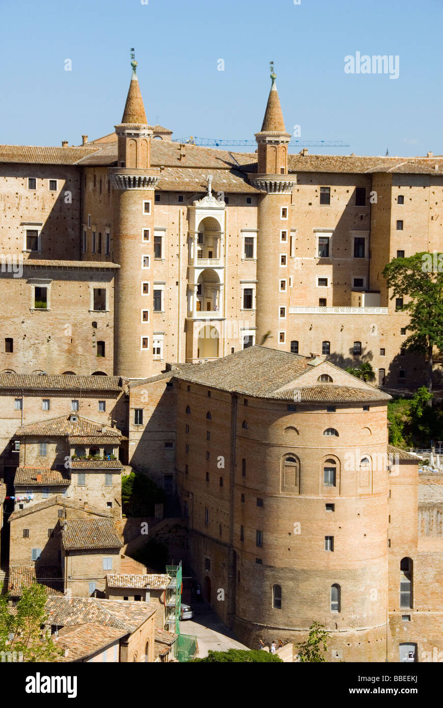 Ducal Palace Urbino Stock Photo - Alamy