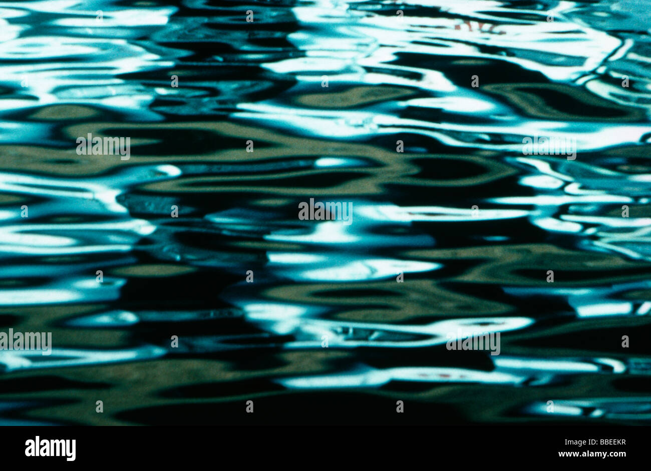 Detail of ripples and reflections in lake como hi-res stock photography ...