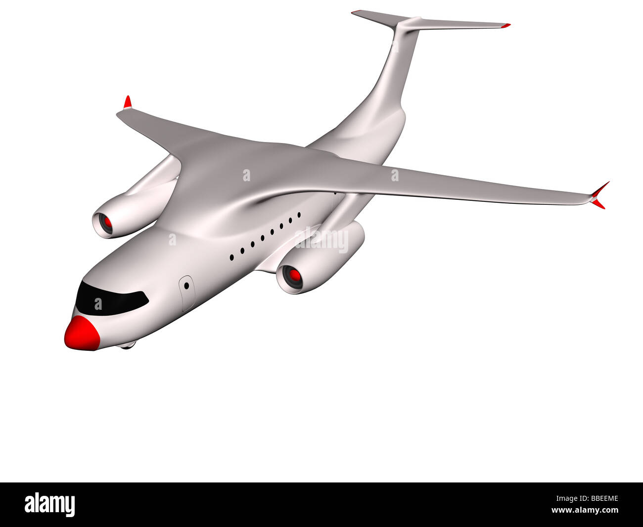 Airplane engine red color Cut Out Stock Images & Pictures - Alamy