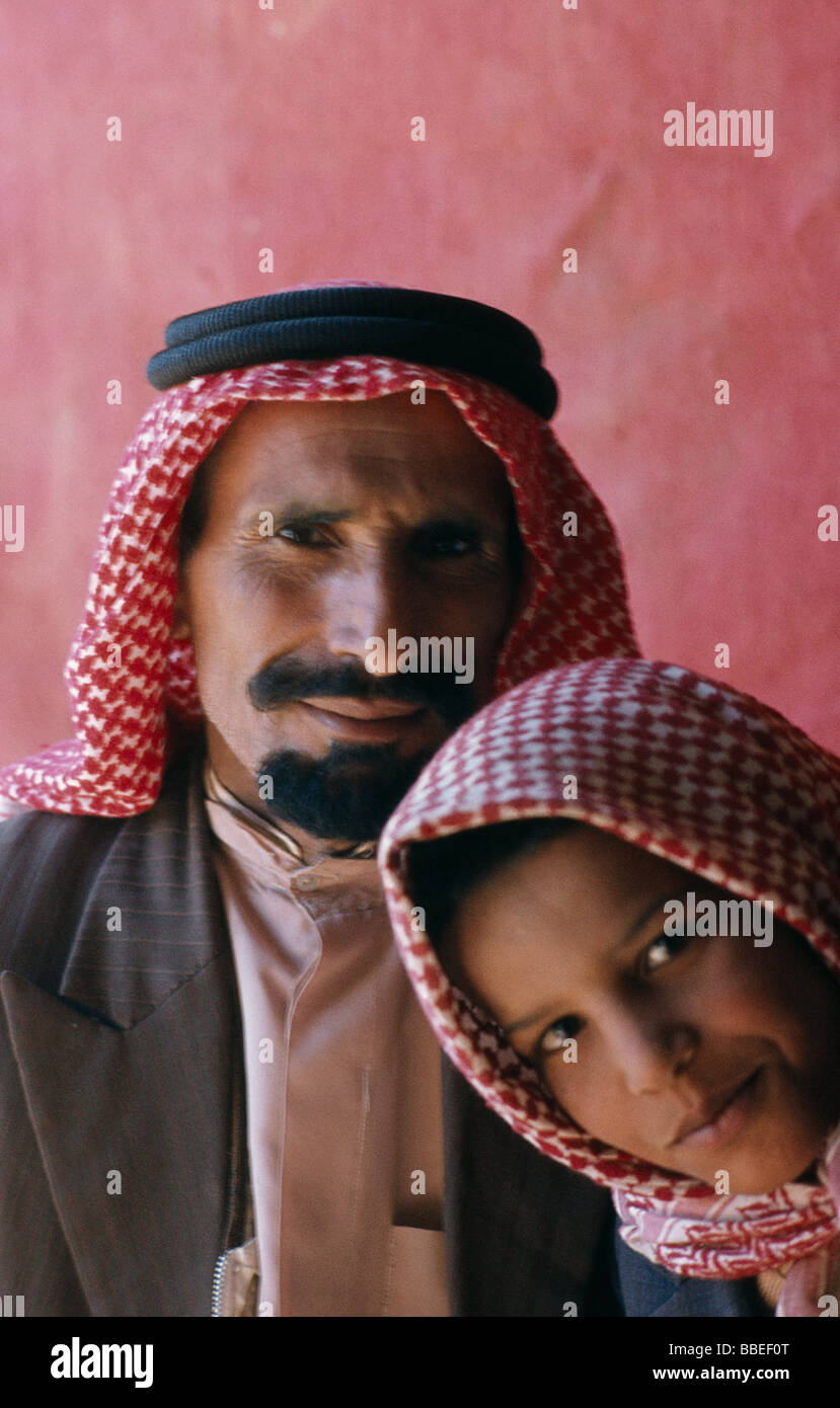 QATAR Middle East Gulf State portrait of bearded Arab Bedouin Man with ...