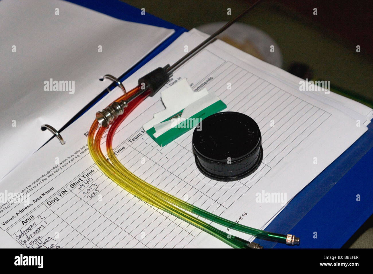 Police paperwork hi-res stock photography and images - Alamy