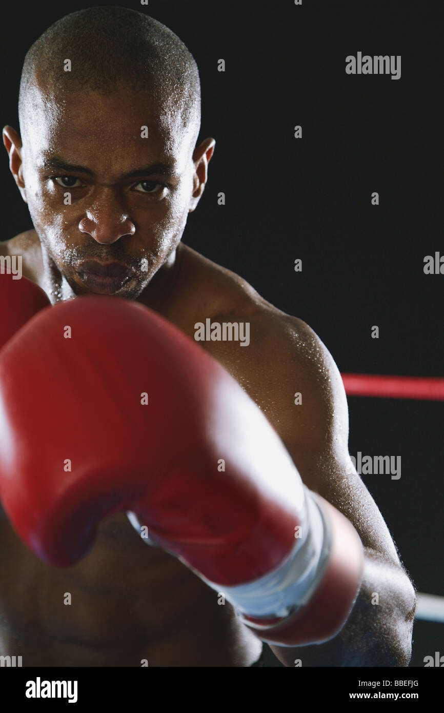 Boxing Stance Side View