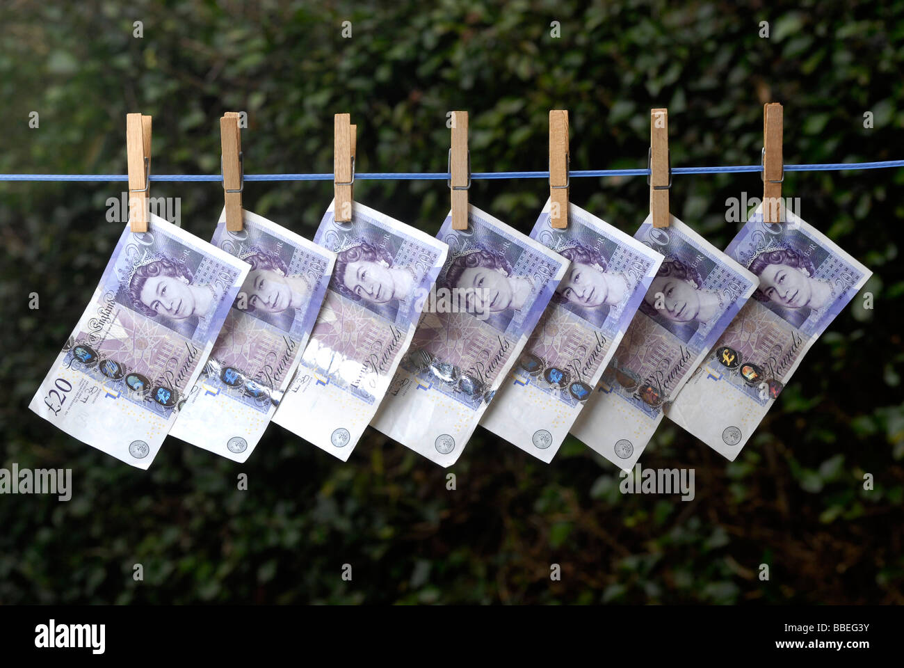 20 pound note hi-res stock photography and images - Alamy