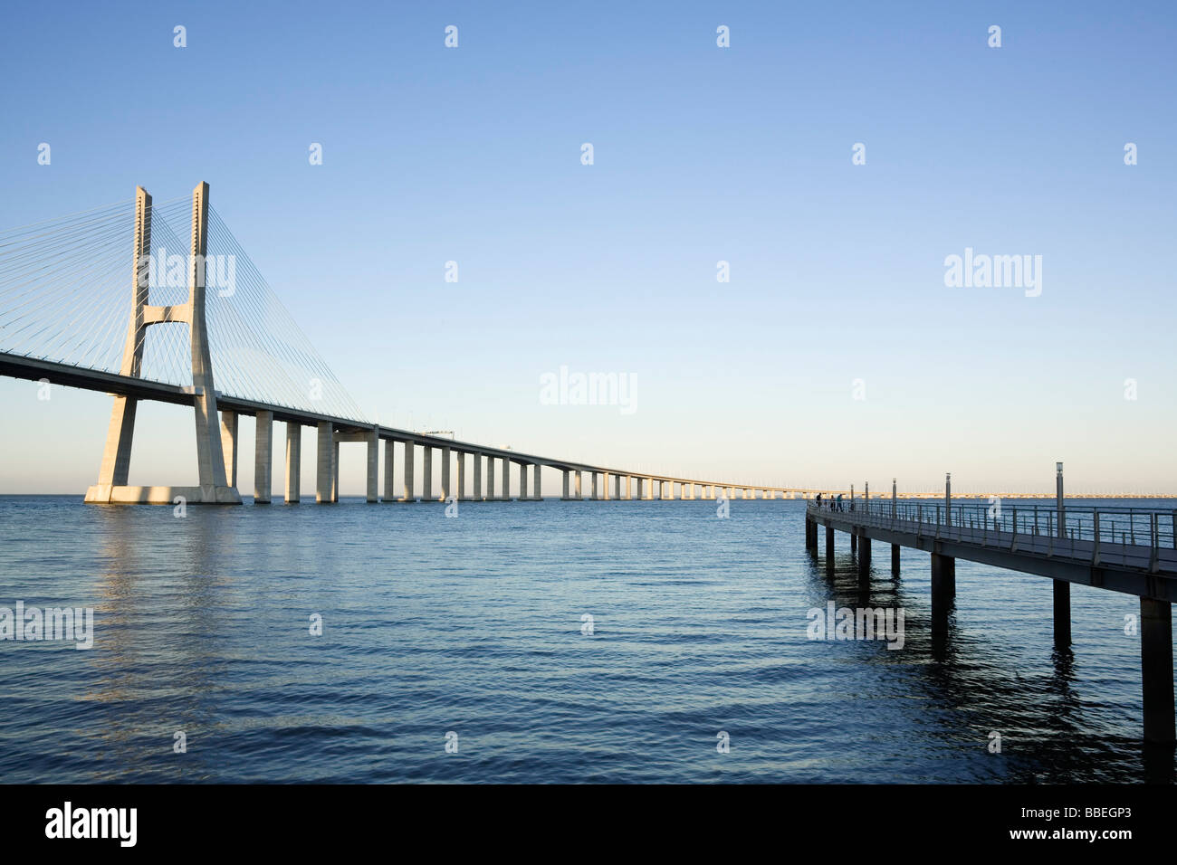 Vasco Da Gama Bridge Lisbon High Resolution Stock Photography and ...