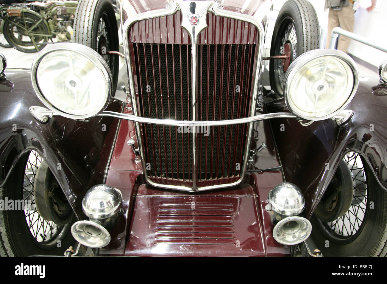 1931 Star Comet saloon car at Black Country Living Museum Stock Photo ...