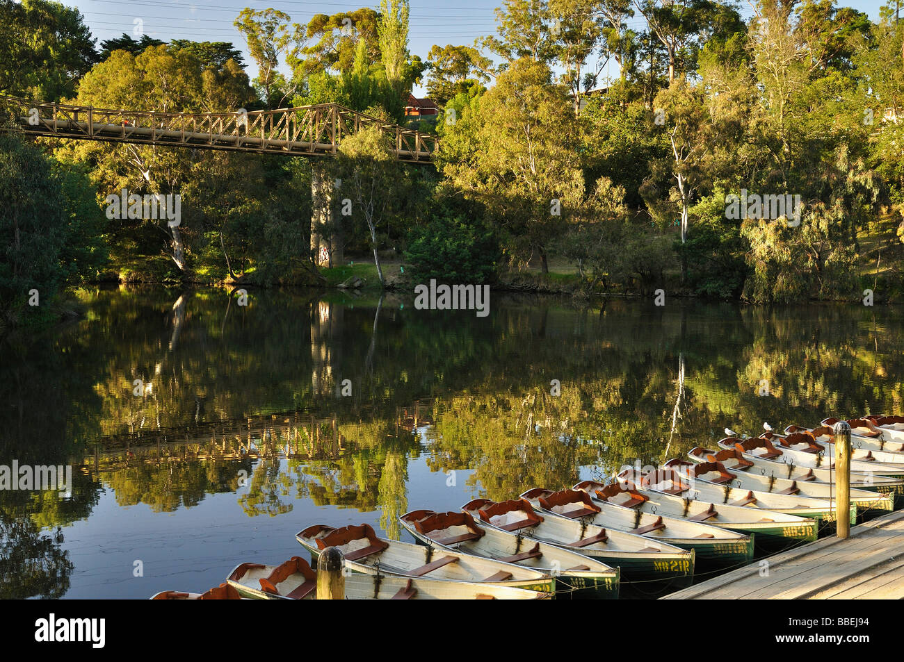 Row yarra river hi-res stock photography and images - Alamy