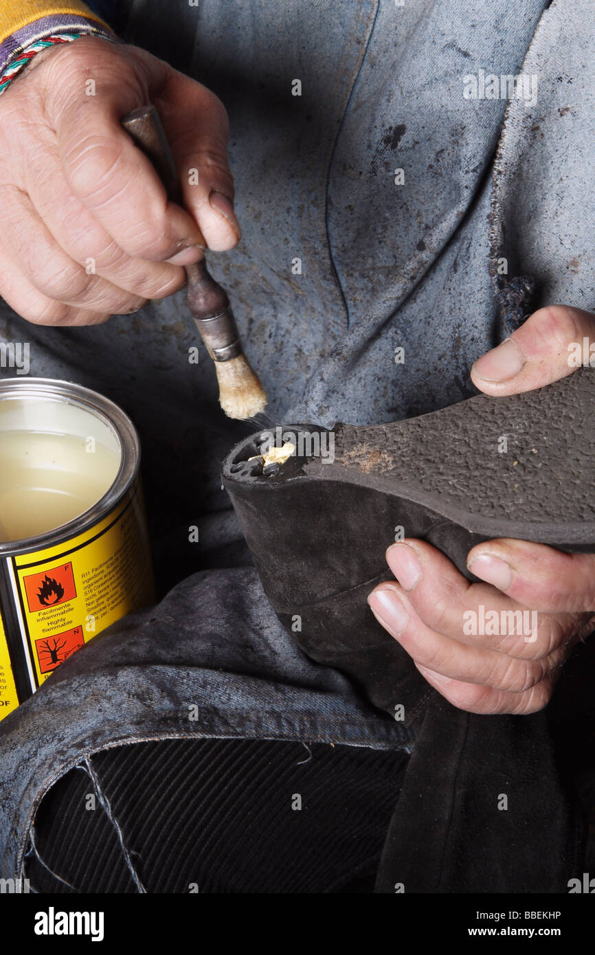 Old Shoemaker High Resolution Stock Photography and Images - Alamy