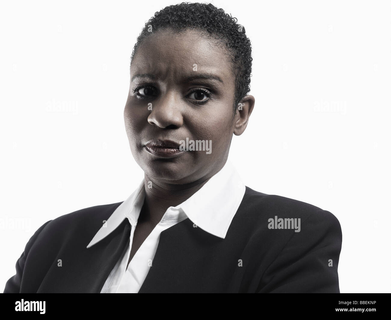 Portrait female strong stern hi-res stock photography and images - Alamy