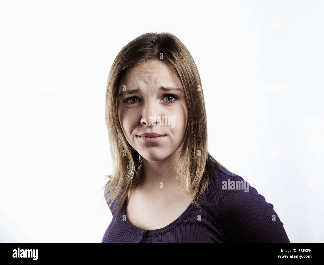 Teen Girl Angry Mad High Resolution Stock Photography and Images - Alamy