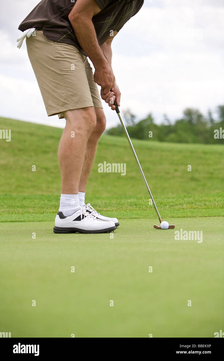 Man Golfing, Burlington, Ontario, Canada Stock Photo - Alamy