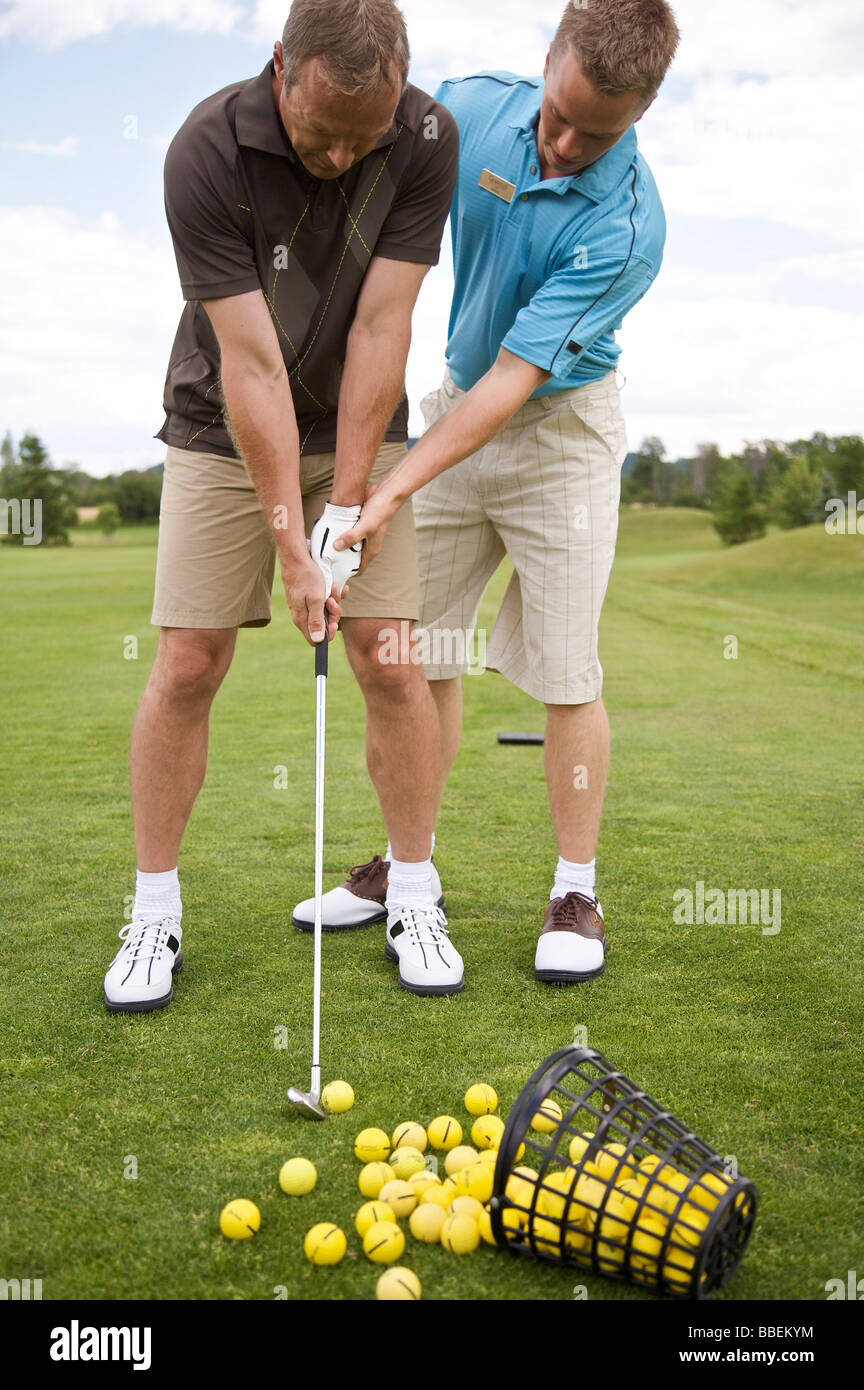 Golf lesson hi-res stock photography and images - Alamy
