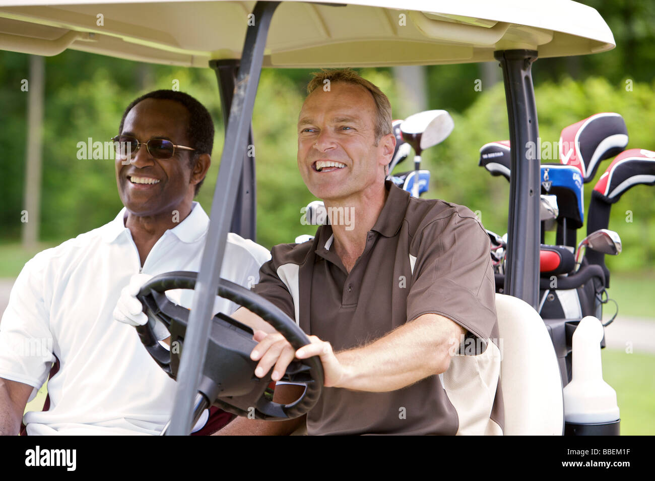 Old men golf black and white hi-res stock photography and images - Alamy
