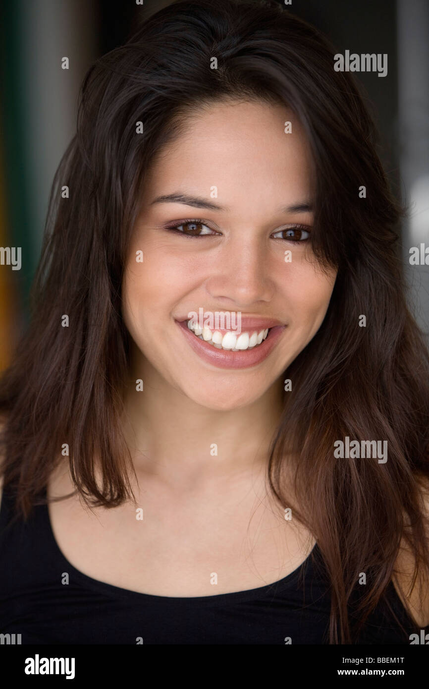 Portrait of Woman Stock Photo - Alamy
