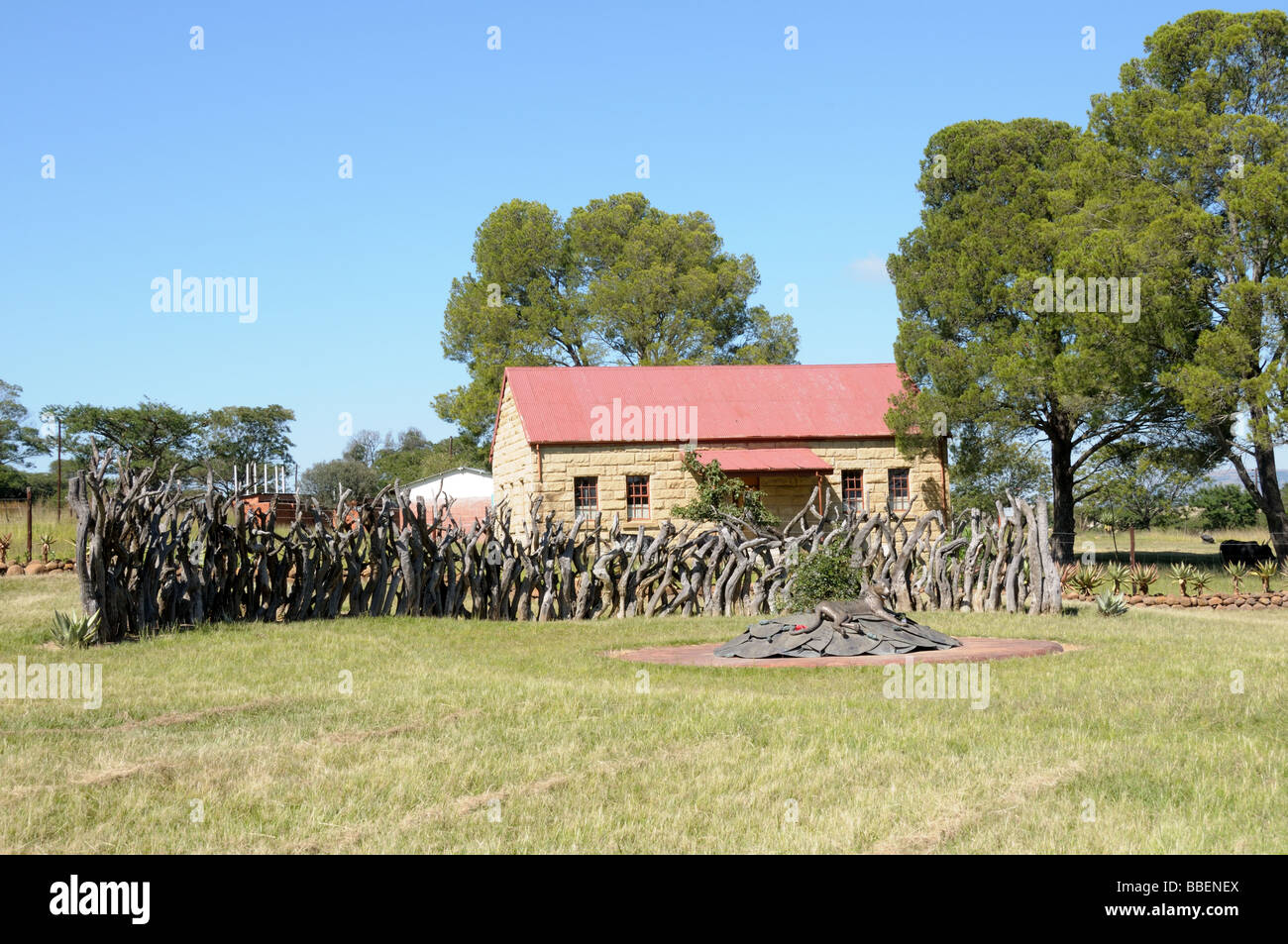 The Zulu Monument at Rorkes Drift Isandlwana KwaZulu Natal South Africa ...
