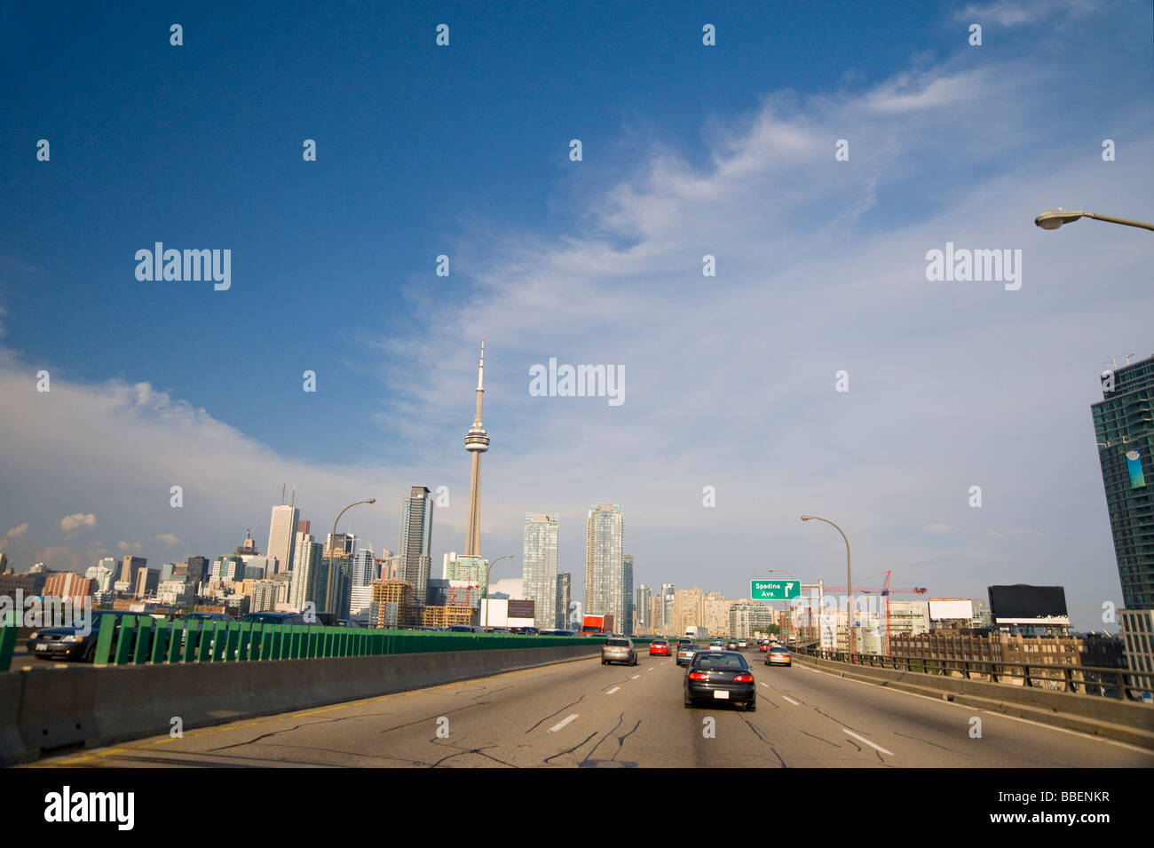 Traffic toronto gardiner expressway hi-res stock photography and images ...