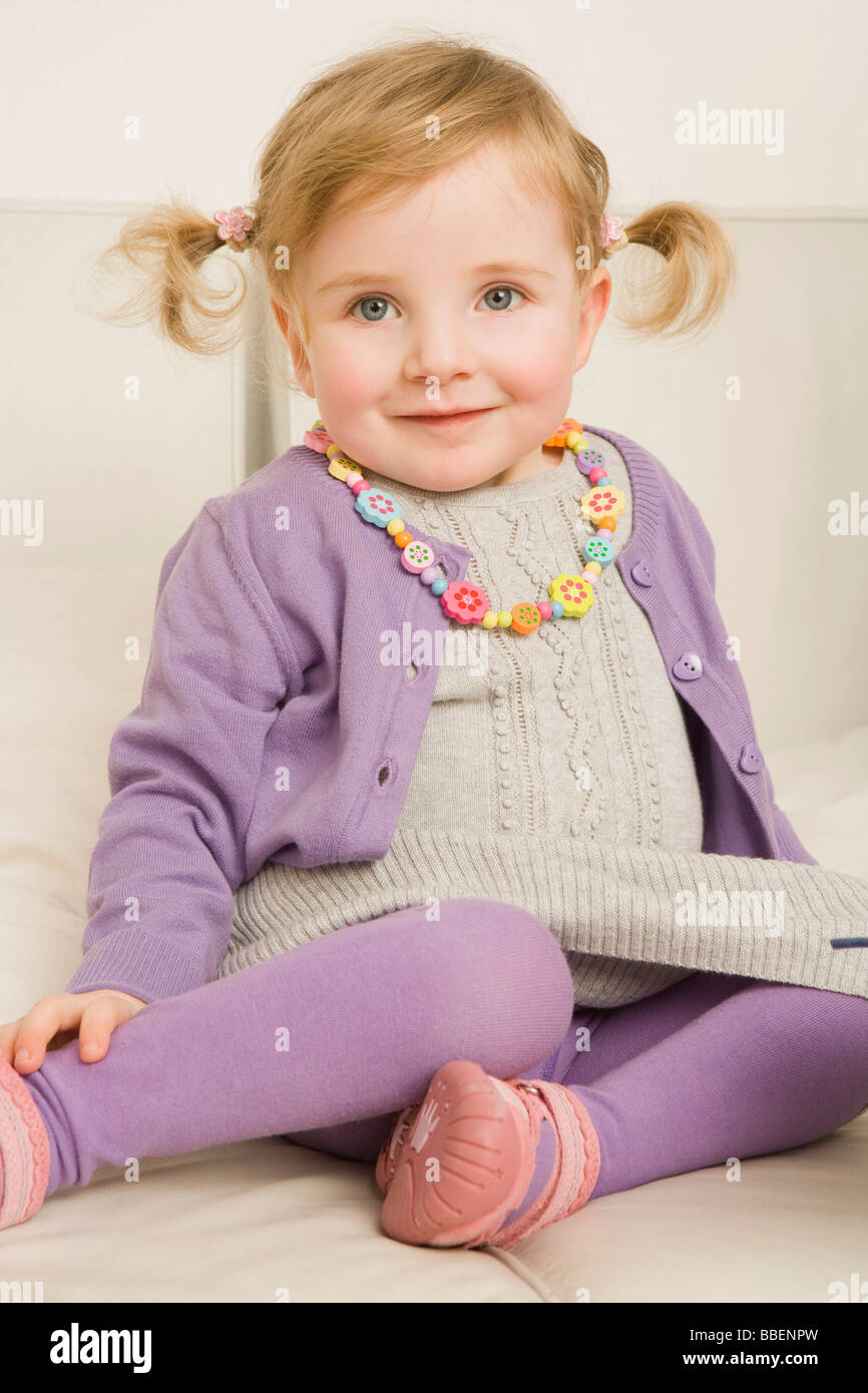 Portrait of Little Girl Stock Photo - Alamy