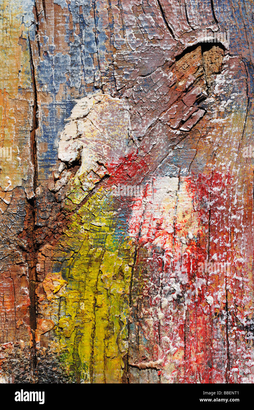 Close-up of Abstract Painting Stock Photo - Alamy