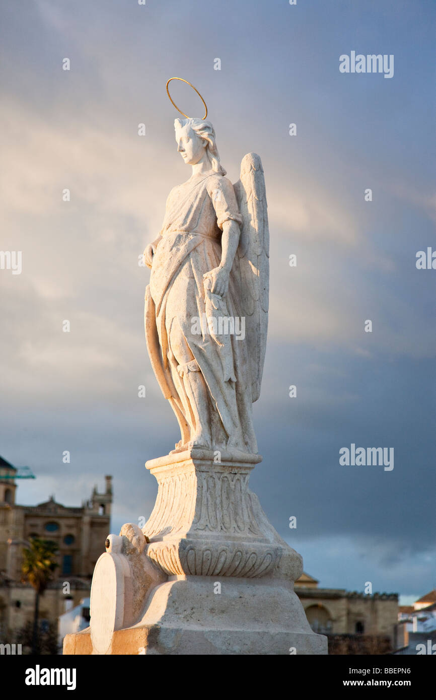 Statue san rafael on puente hi-res stock photography and images - Alamy