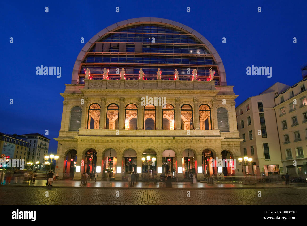 Opera of Lyon redesigned by architect Jean Nouvel 1985 til 1993 Lyon ...