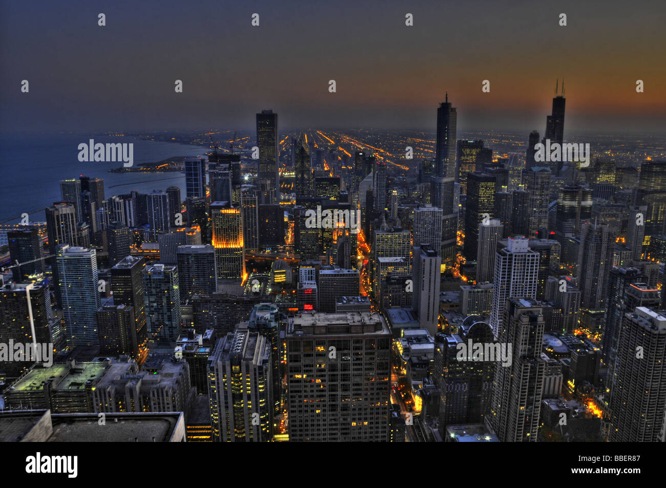 Chicago overview hi-res stock photography and images - Alamy