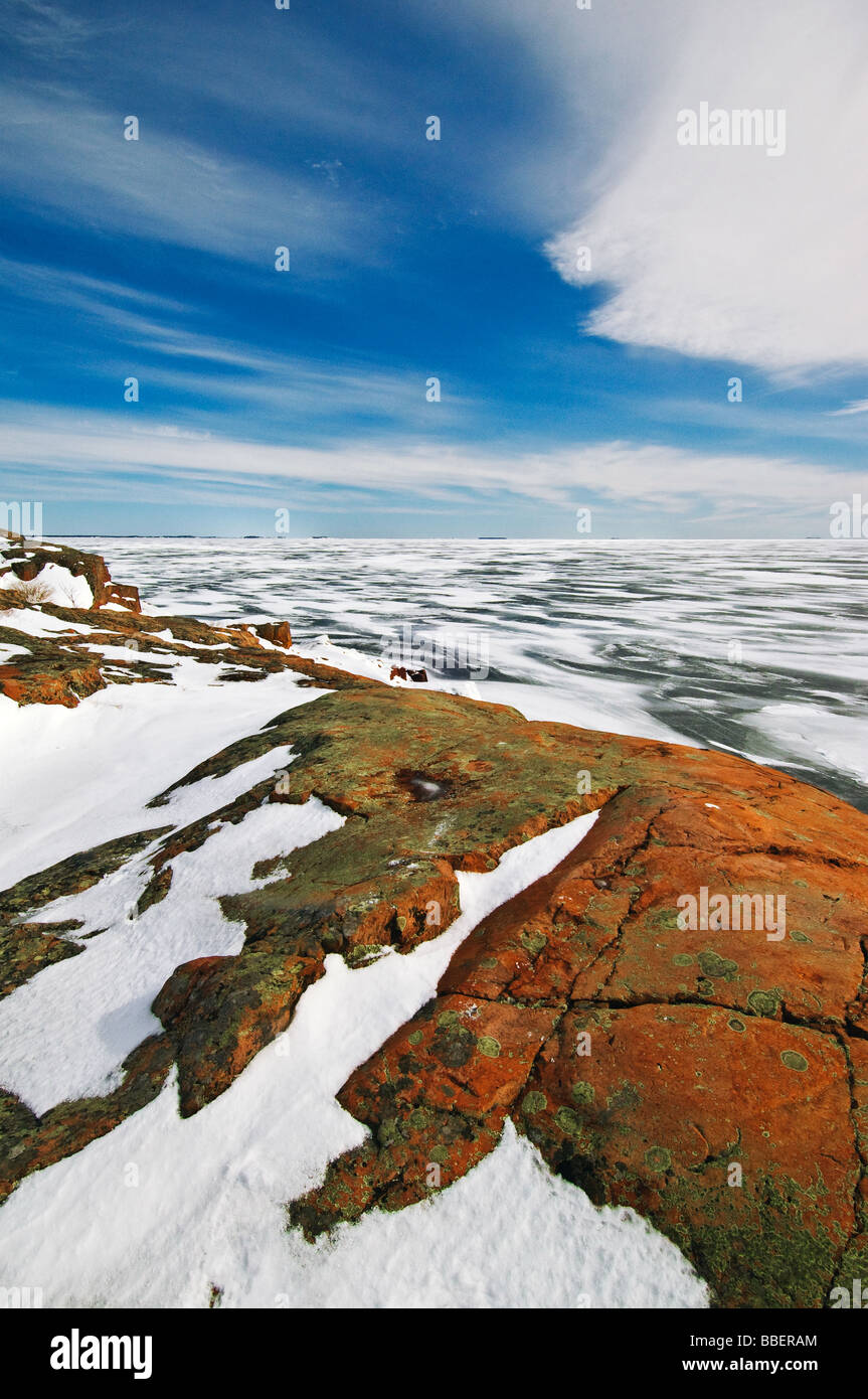 Killarney provincial park winter hi-res stock photography and images ...