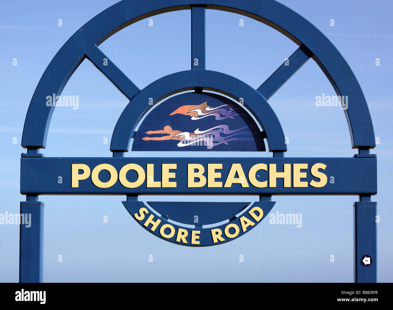 Poole shore road beach hi-res stock photography and images - Alamy