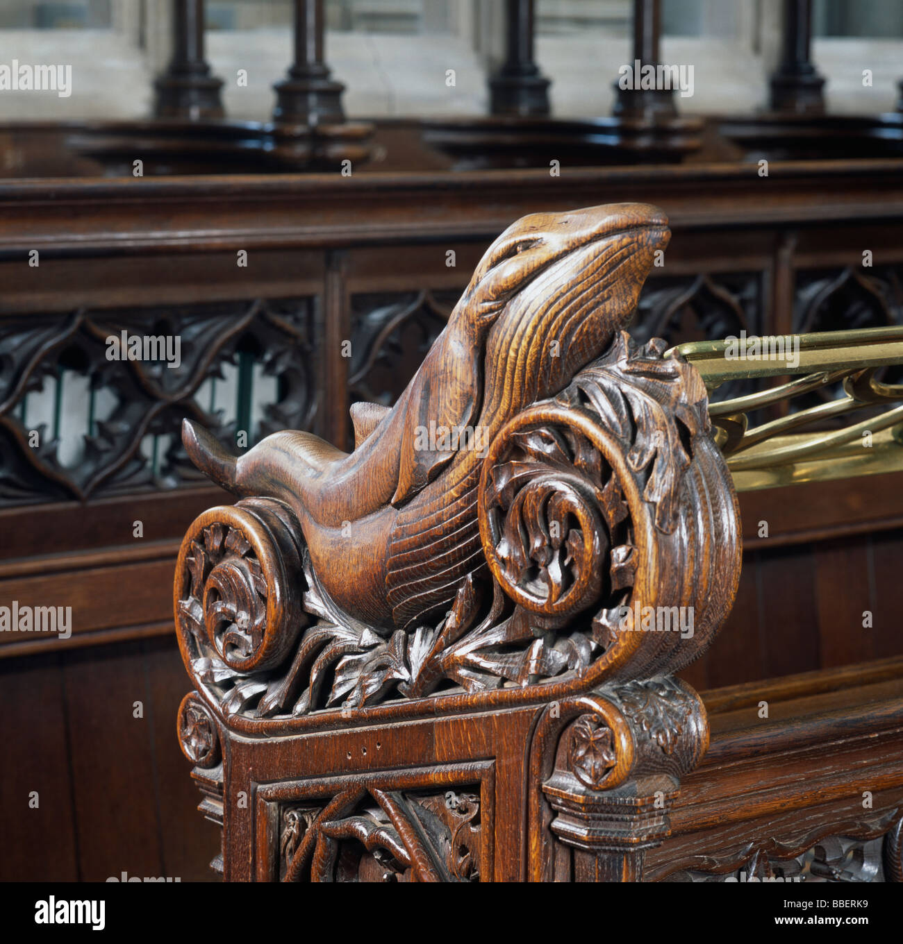 Exeter cathedral choir stalls hi-res stock photography and images - Alamy