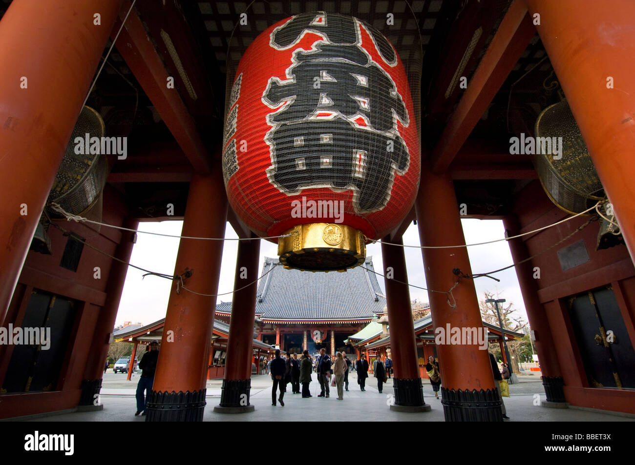 Main gate of Asakusa Kannon Temple, Asakusa, Tokyo, Japan Stock Photo ...