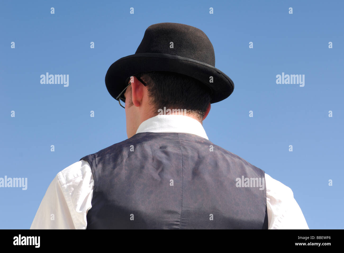 Man Male Bowler Hat High Resolution Stock Photography and Images - Alamy