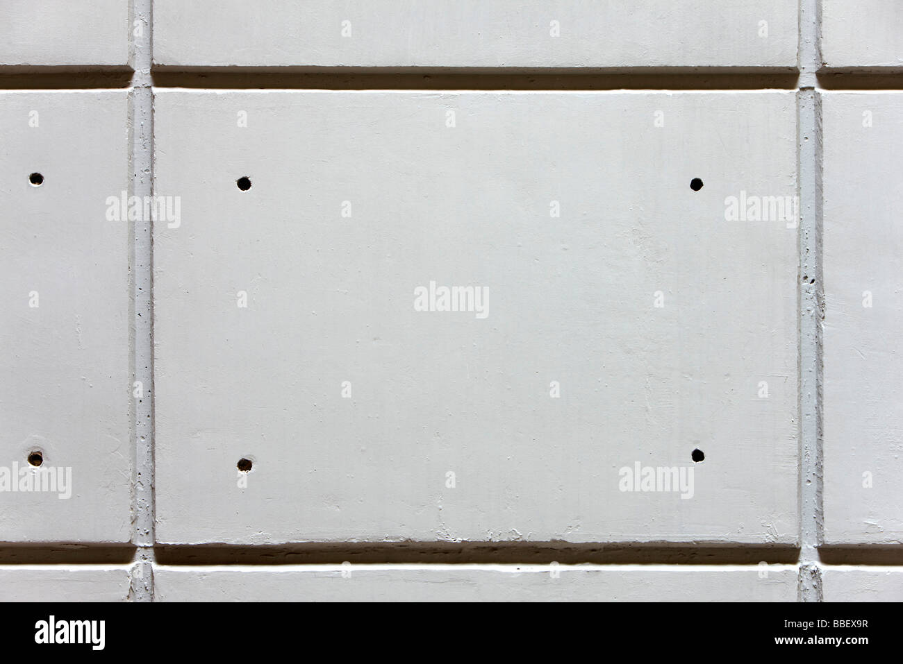 Detail of grooved concrete wall Stock Photo - Alamy