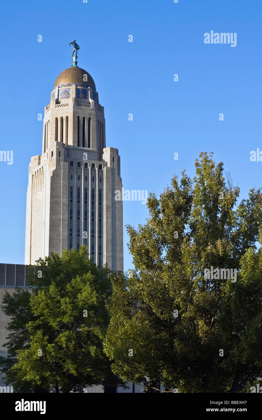 State Capitol in Lincoln Stock Photo - Alamy