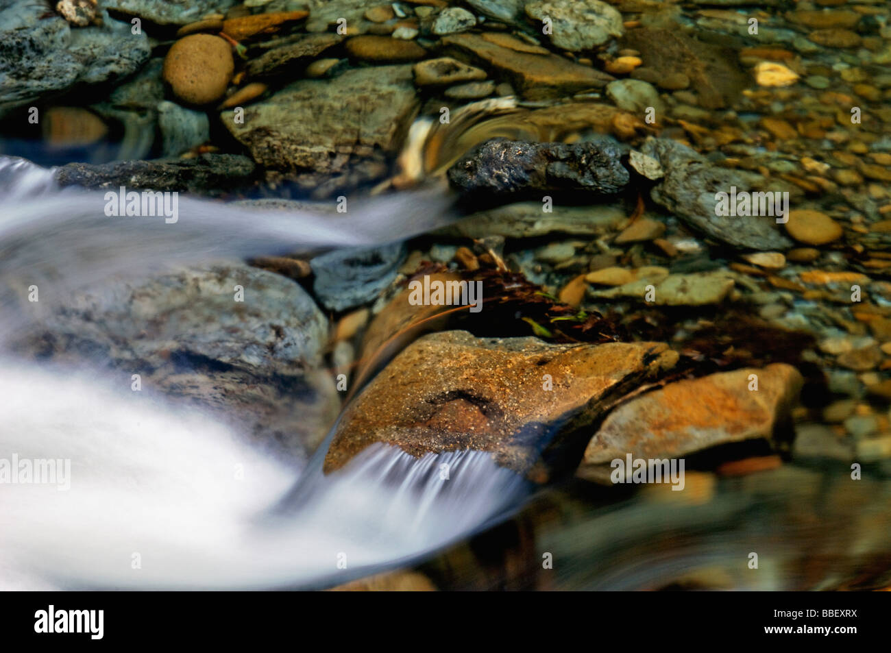 Cascade on the Little River in the Great Smoky Mountains National Park ...
