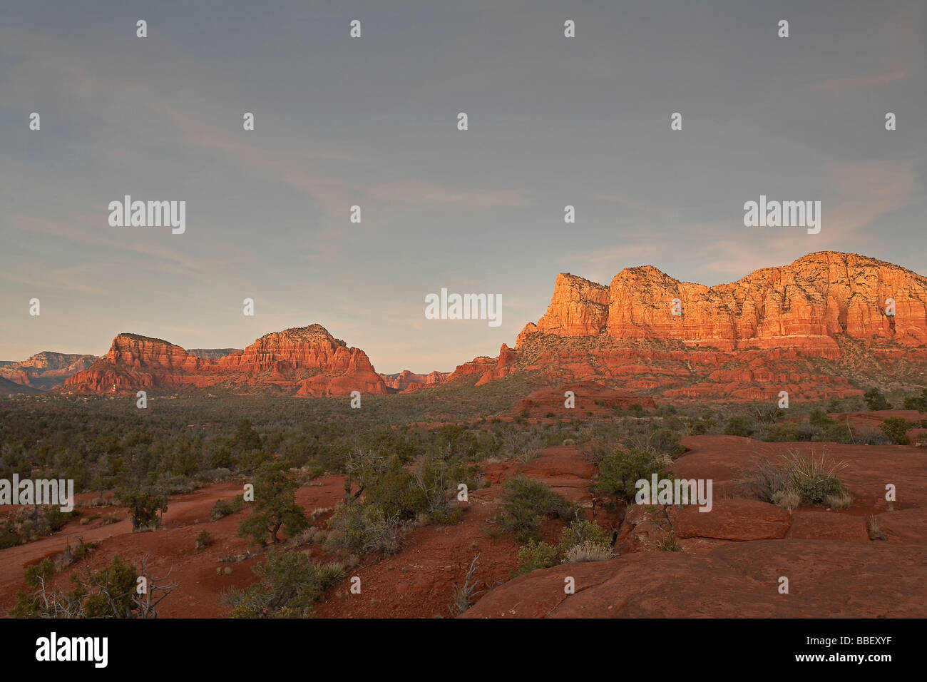 Red and orange rock formations, Sedona, Arizona Stock Photo - Alamy